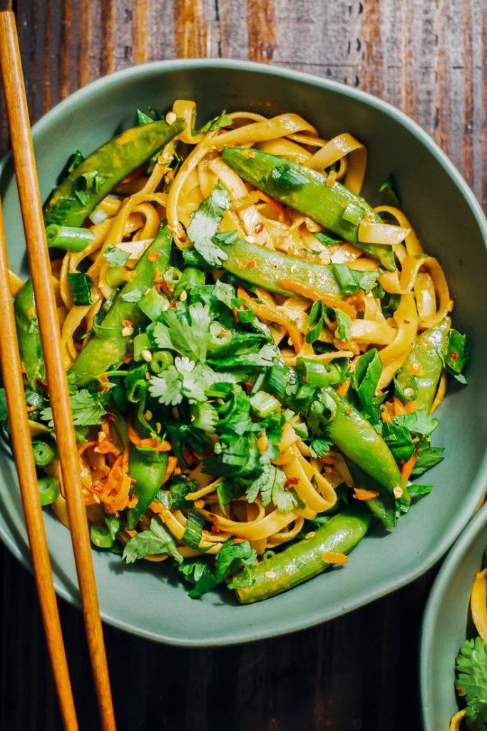 Spicy Vegan Pad Thai - My Dukan Diary